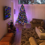 Sylvania 9' 8-Function Color Changing Prelit LED Tree | BJ's Wholesale Club