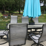 Berkley Jensen Rowley 9-Pc. Dining Set, Slate Blue | BJ's Wholesale Club