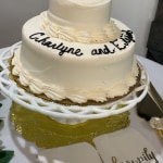 Wellsley Farms Two-Tiered Round Gold Cake, Serves 30 | BJ's Wholesale Club