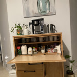 Weathered Natural Wood Cora Secretary Storage Desk World Market