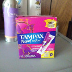 Tampax Radiant Tampons Trio Pack with LeakGuard Braid, Lite/Regular ...