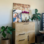 Cora secretary storage desk store