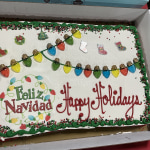 Wellsley Farms Full Sheet Gold & Chocolate Base Cake | BJ's Wholesale Club