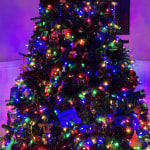 Sylvania 9' 8-Function Color Changing Prelit LED Tree | BJ's Wholesale Club