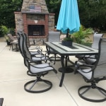 Berkley Jensen Rowley 9-Pc. Dining Set, Slate Blue | BJ's Wholesale Club