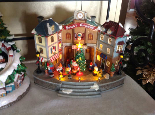 lemax santas workshop coloring pages