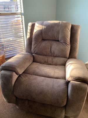 Bradford tan rocker recliner big lots store