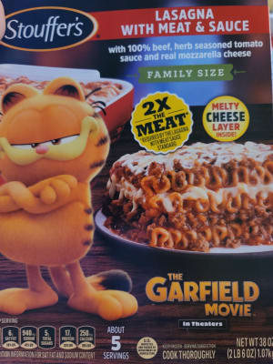 how to cook stouffers lasagna in microwave