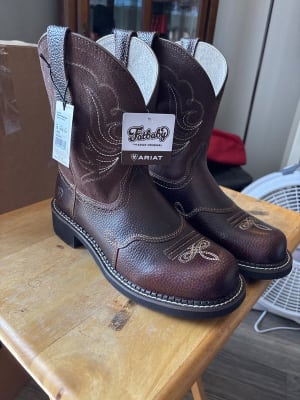 Ariat Women's Fatbaby Heritage Dapper Western Boots - Copper