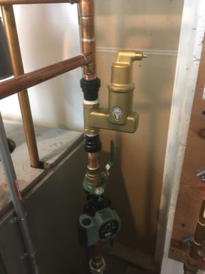 VJV075 - Spirotherm VJV075 - 3/4" Spirovent Jr. Vertical Air Eliminator ...