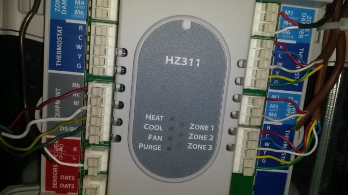 HZ311 - Honeywell Home HZ311 - TrueZONE HZ311 Panel