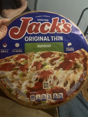 how long to cook jacks pizza