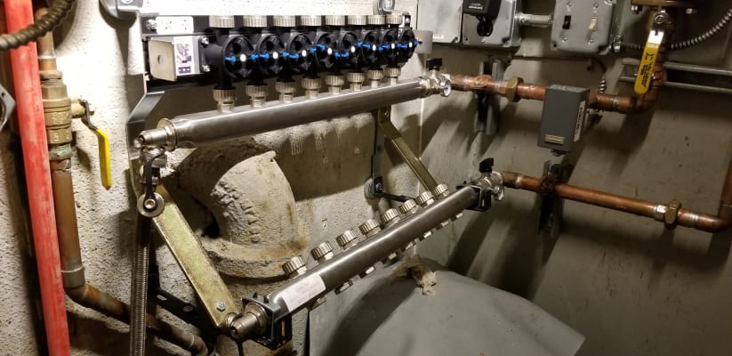 CROSS10 - Cross Manifold CROSS10 - 10 Loop Stainless Steel Manifold ...