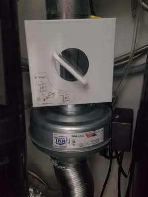 DBLT4 - Fantech DBLT4 - DBLT4 Lint Trap for Dryer Booster, 4" Duct