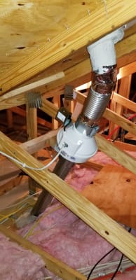 DBF110 - Fantech DBF110 - DBF 110 Duct Booster Fan (Plastic) w/o Cord