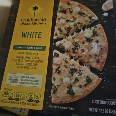 how to cook frozen spinach pizza