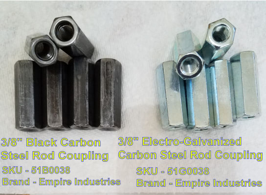 51G0038 - Empire Industries 51G0038 - 3/8" Electro-Galvanized Carbon ...