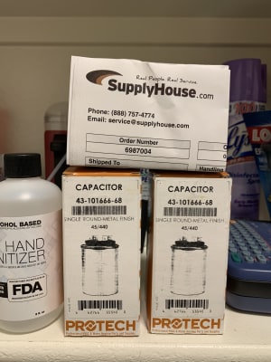 43-101666-68 - Rheem 43-101666-68 - Capacitor - 45/440 Single Round