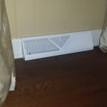 10680 - Hart & Cooley 10680 - 18" White Baseboard Diffuser (406 Series)