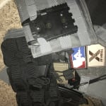 Safariland MOLLE Locking System MLS 16 Accessory Locking Fork Polymer