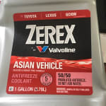 Zerex Asian Red Vehicle Antifreeze / Coolant - Valvoline™ Global Operations