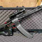 Hera Arms CQR Stock Gen 2 AR-15 A2 Rifle Polymer Black