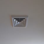 81914 - AirTec 81914 - MV4 Ceiling Diffuser w/ 4-Way Grille (8" x 8")