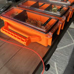 Berry's Tri-Can Triple Ammo Can Polymer Orange