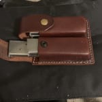 Triple K 45 Dual Mag Pouch Double Stack 9mm Luger 40 S&W Leather