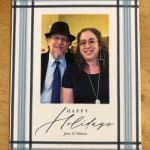 Brushed Plaid Border 5x7 Folded Card by Yours Truly | Shutterfly