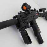 LWRC Folding Vertical Grip Polymer Black