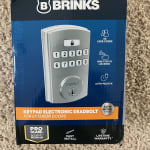 Brinks Electronic Keypad Deadbolt with PRO-GUARD™, Transitional