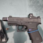 Griffin Armament Micro Carry Compensator 9mm M13.5x1 LH SS Nitride