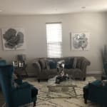 Marisol Sofa, Chaise and Chair - Blue | American Signature Furniture