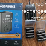 Brinks Electronic Keypad Deadbolt with PRO-GUARD™, Transitional