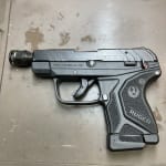 Griffin Armament Micro Carry Compensator 9mm M13.5x1 LH SS Nitride