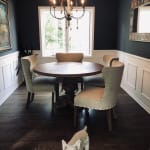 Felicia Round Dining Table With 4 Bauer | HOM Furniture