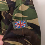 Military Surplus British Field Shirt Grade 2 DPM Camo Medium