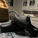 Echo Bone/Black Unisex Clog - Crocs™ India